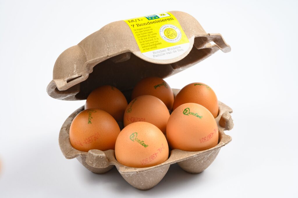 Ciruclar packaging for Rondeel eggs - Paperfoam